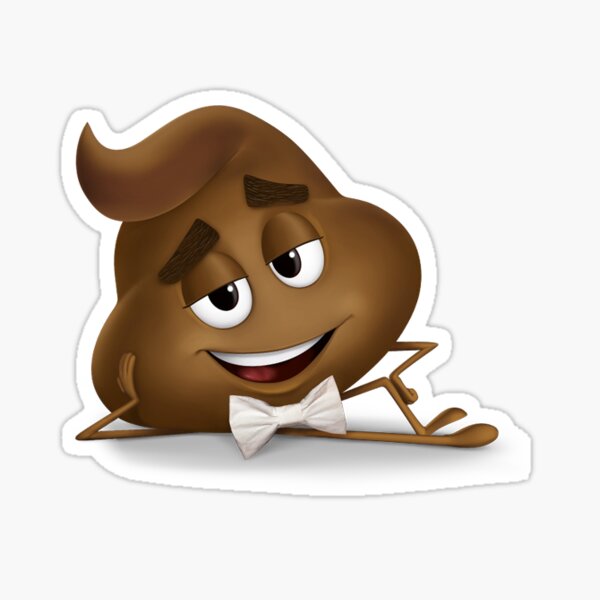 "Shit Emoji" Sticker for Sale by LOSMISHOP | Redbubble