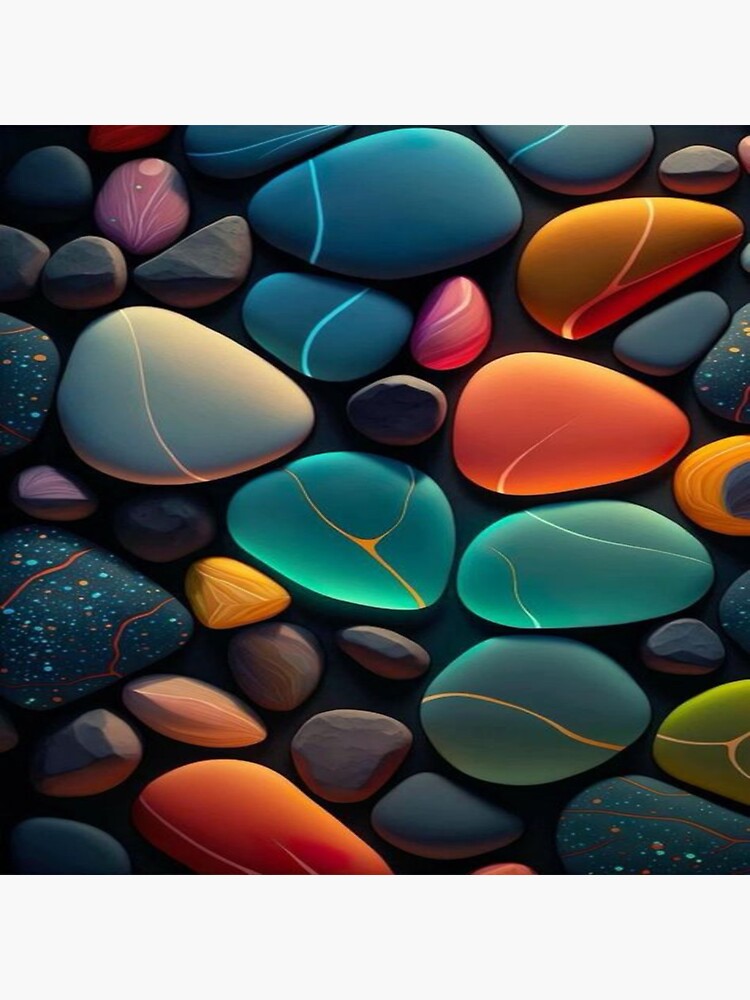 "Pebble Wallpaper" Sticker for Sale by Amstell | Redbubble