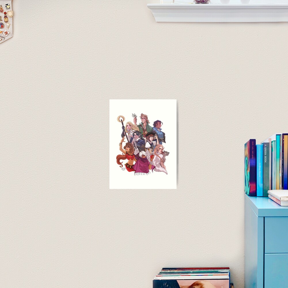 "Octopath Traveler" Poster for Sale by callme6 | Redbubble