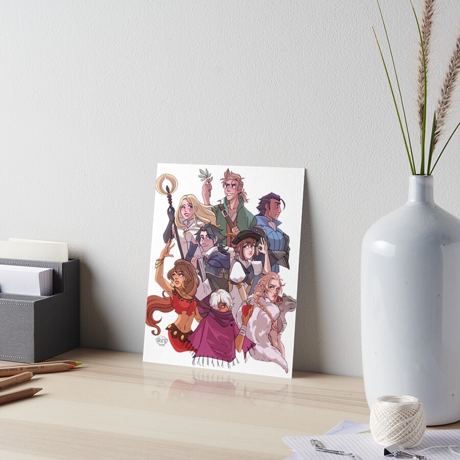 "Octopath Traveler" Poster for Sale by callme6 | Redbubble