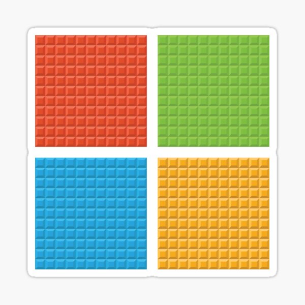 "Microsoft" Sticker for Sale by Mision | Redbubble