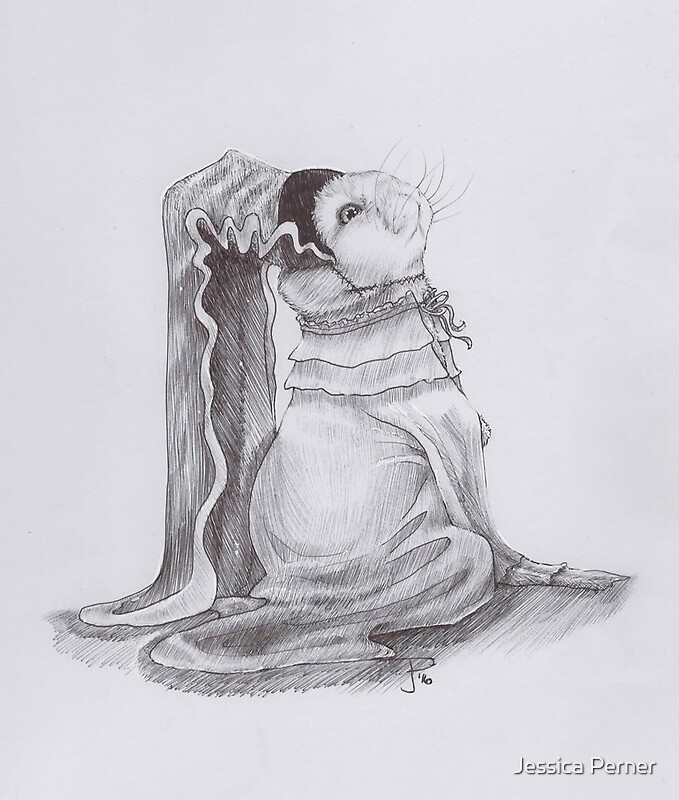 "Bride of Frankenbunny" by Jessica Perner | Redbubble