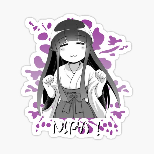"Waifu kawaii nipa" Sticker for Sale by mika89moon | Redbubble