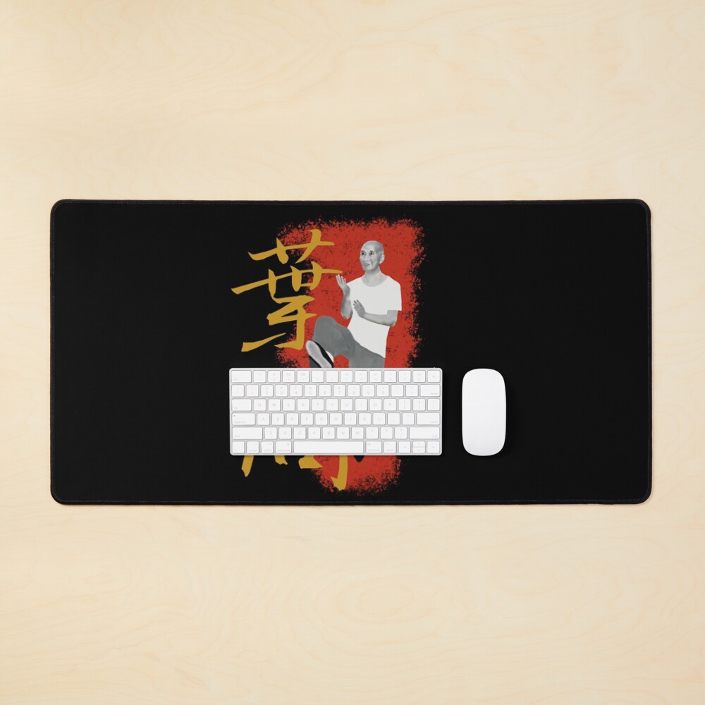 "Ip Man Yip Man Grandmaster of Wing Chun Kick Design" Sticker for Sale ...