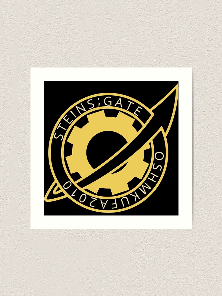 "Steins;Gate - Future Gadget Laboratory Badge" Art Print for Sale by ...