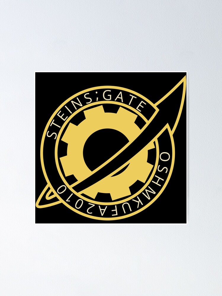 Póster «Steins; Gate - Future Gadget Laboratory Badge» de ...