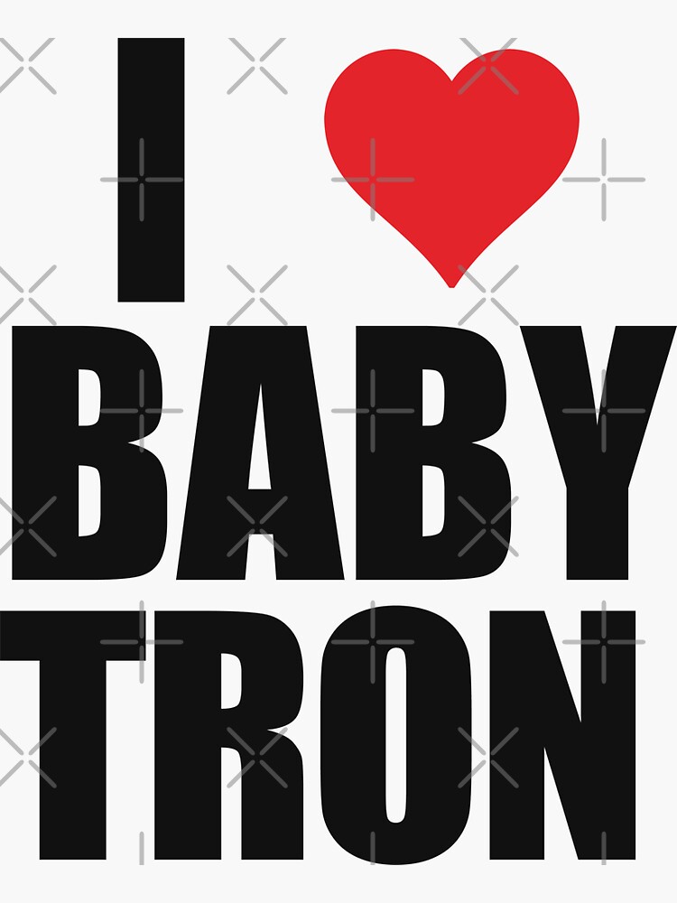 "BabyTron" Sticker for Sale by excusememood | Redbubble