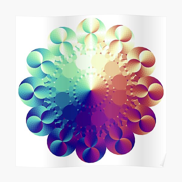 Póster «Cuadrados Icositetragons Octagon hexágono y Triángulos» de ...