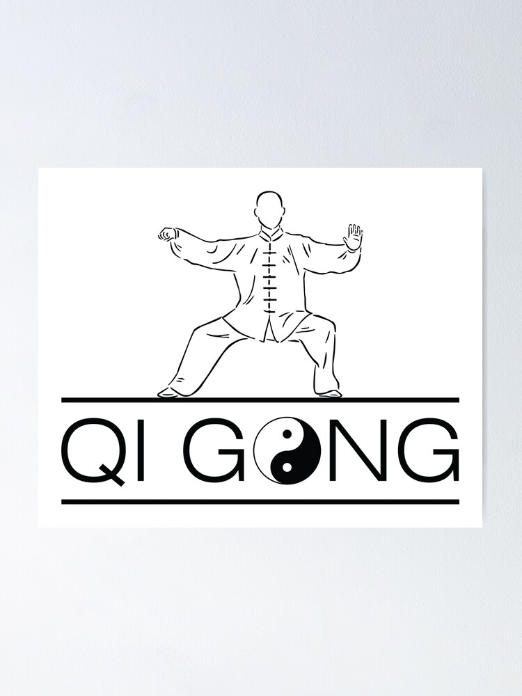 "Qi Gong" Poster for Sale by marcosty | Redbubble