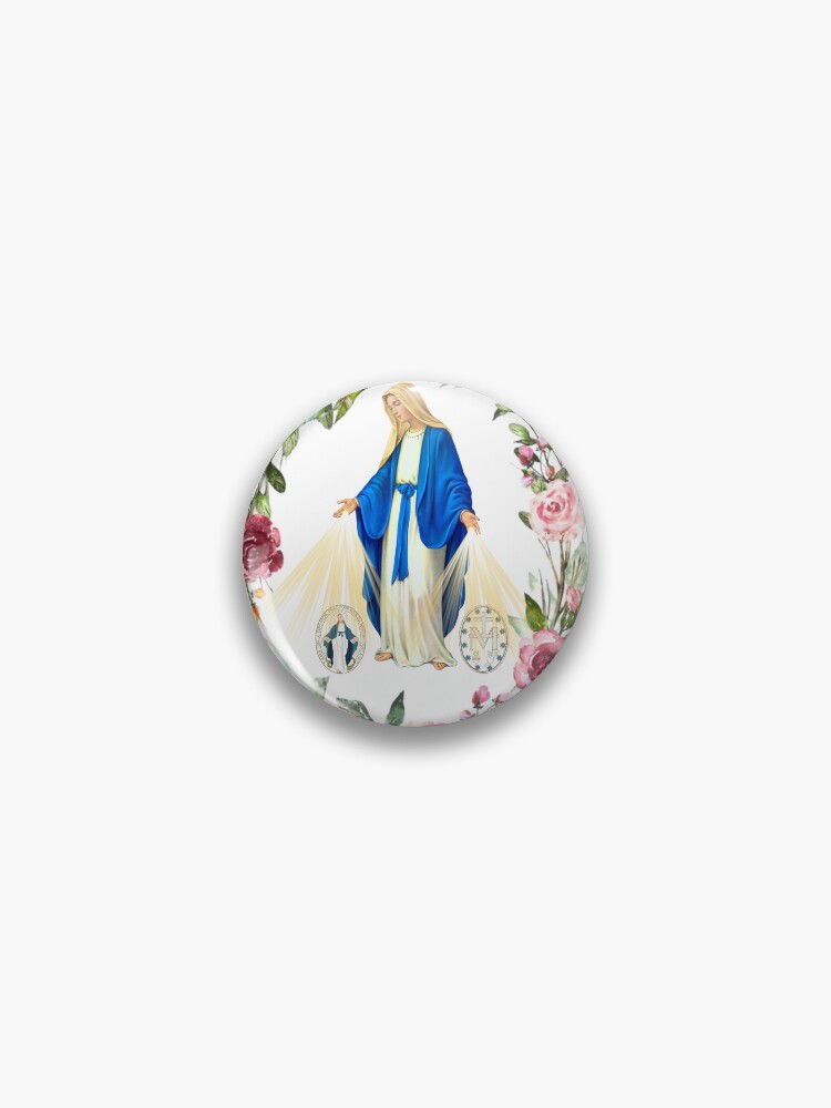 "Our Lady Virgin Mary Legion of Mary" Pin for Sale by ADMG | Redbubble