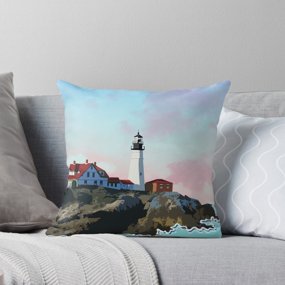 "Portland Head Light" Sticker for Sale by acetrainerchrom | Redbubble
