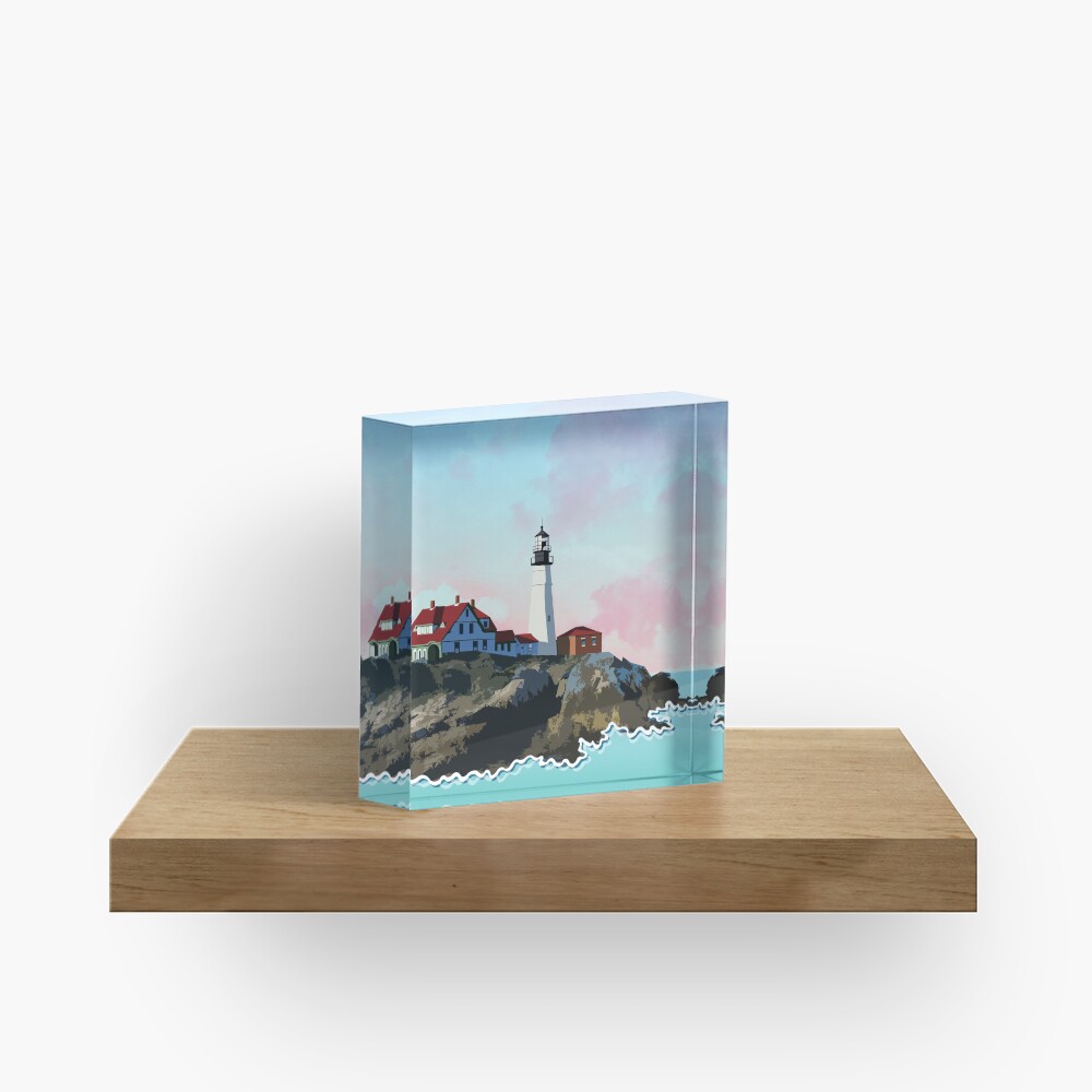 "Portland Head Light" Sticker for Sale by acetrainerchrom | Redbubble