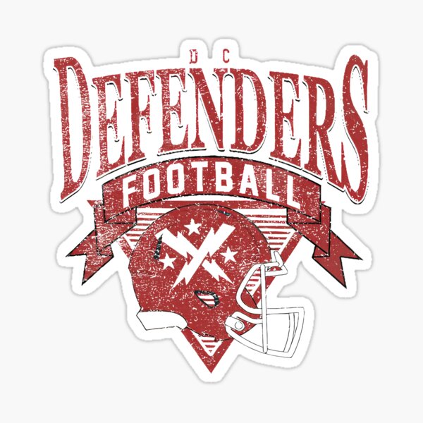 "Football Vintage XFL" Sticker for Sale by LouisaCummings | Redbubble