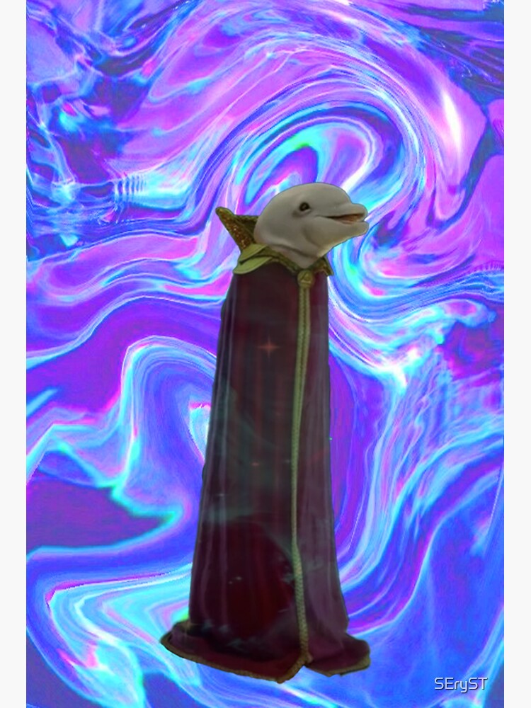 "Spongebob - Bubbles the Dolphin (Aesthetic)" Sticker for Sale by ...