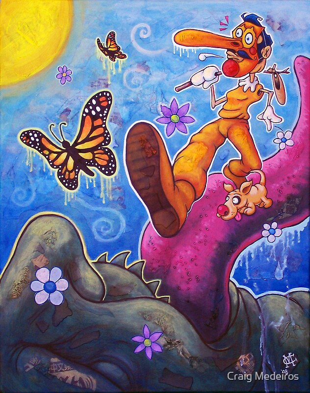 "The Truckin' Fool" by Craig Medeiros | Redbubble