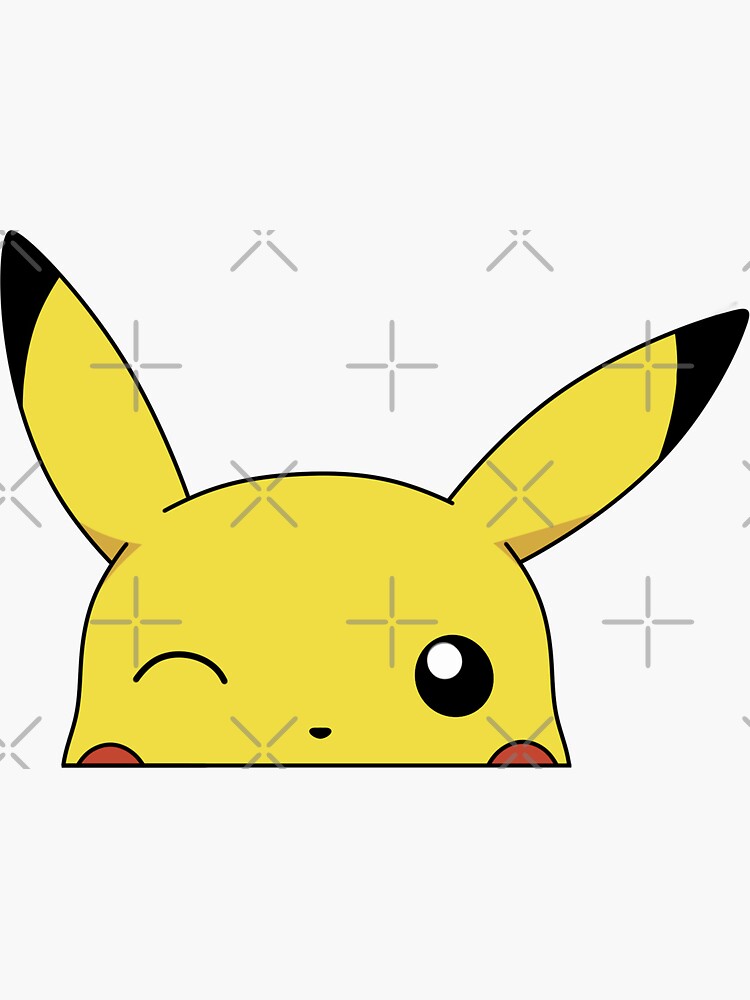 "Anime Peeker" Sticker for Sale by kamuicolors | Redbubble