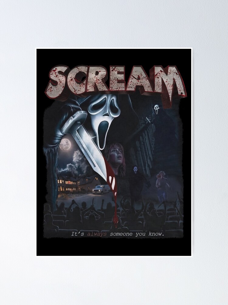 "Scream " Poster for Sale by JasmineeBrown | Redbubble
