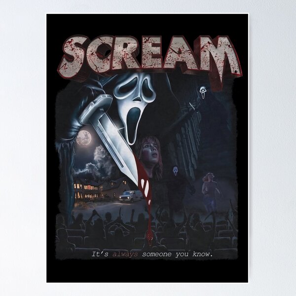 "Scream " Poster for Sale by JasmineeBrown | Redbubble