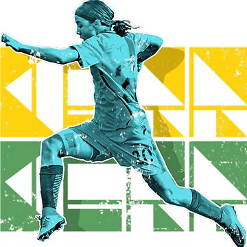 "Sam Kerr " Sticker for Sale by ArtTeckk | Redbubble
