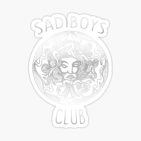 "SAD BOYS CLUB" Sticker by mensijazavcevic | Redbubble
