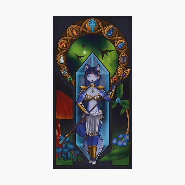 "Krystal Nouveau (Star Fox Adventures)" Photographic Print for Sale by ...