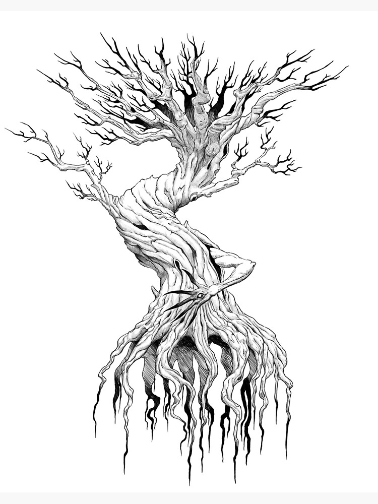 The Crooked Tree Premium Matte Vertical Poster