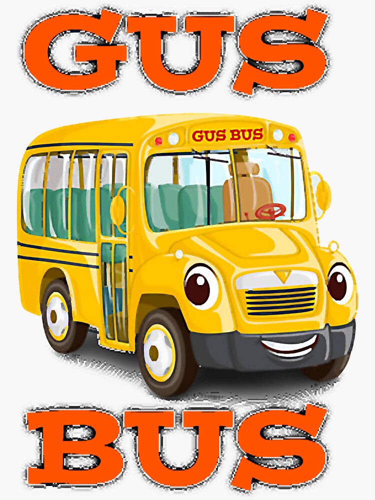 "Gus Bus" Sticker for Sale by DekorStylea | Redbubble