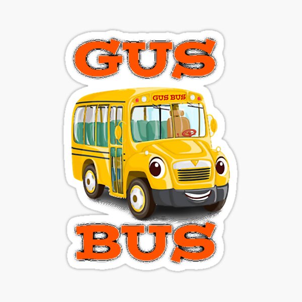 "Gus Bus" Sticker for Sale by DekorStylea | Redbubble