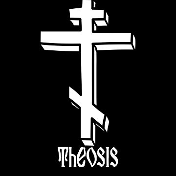 "Eastern Orthodox Cross Theosis" Sticker for Sale by thecamphillips | Redbubble