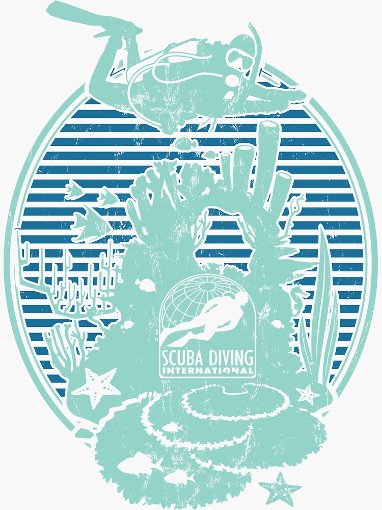 "Scuba Diving International (SDI) - Scuba Diver with Coral Reef ...