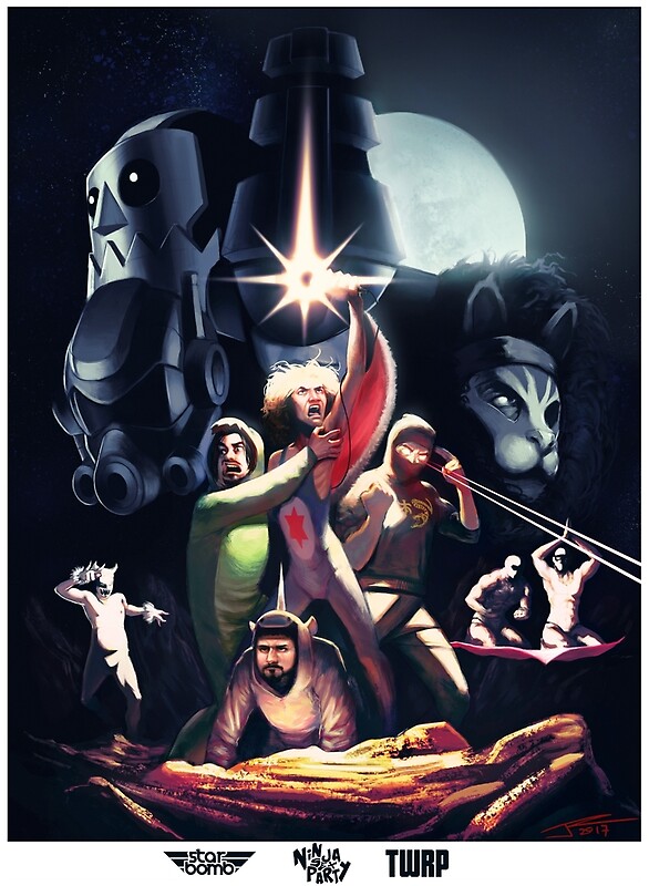 "NSP TWRP Star Bomb" by Josh Ruiz | Redbubble