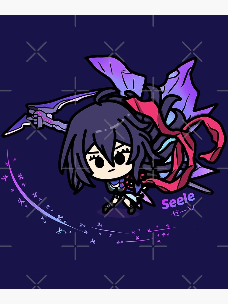 "seele (honkai star rail) | (fan-art by smoomaru)" Poster for Sale by ...