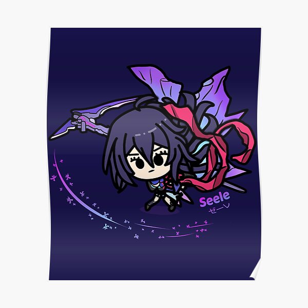 "seele (honkai star rail) | (fan-art by smoomaru)" Poster for Sale by ...