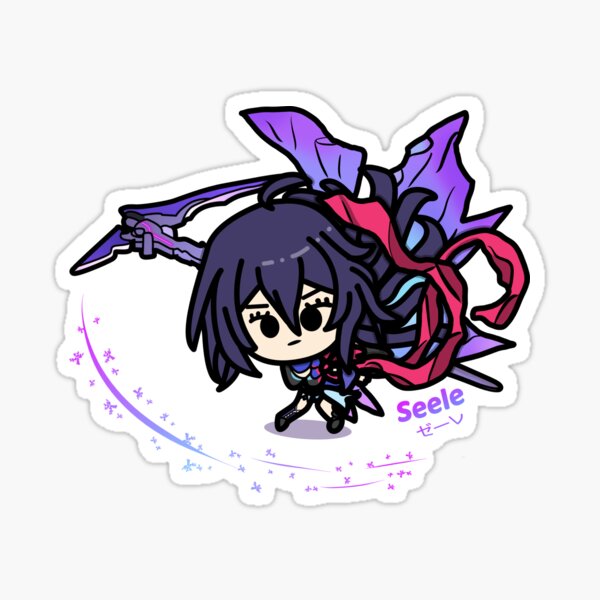 "seele (honkai star rail) | (fan-art by smoomaru)" Sticker for Sale by ...