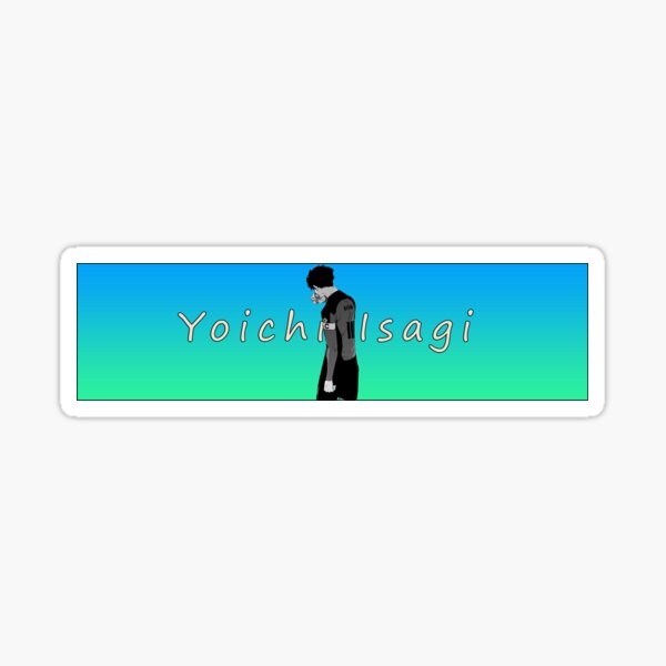 "Yoichi Isagi - Blue Lock" Sticker for Sale by Harukuradesu0 | Redbubble