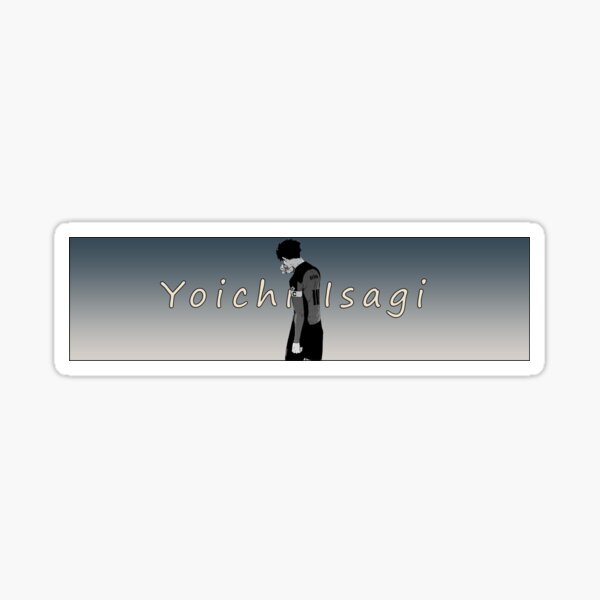 "Yoichi Isagi - Blue Lock" Sticker for Sale by Harukuradesu0 | Redbubble