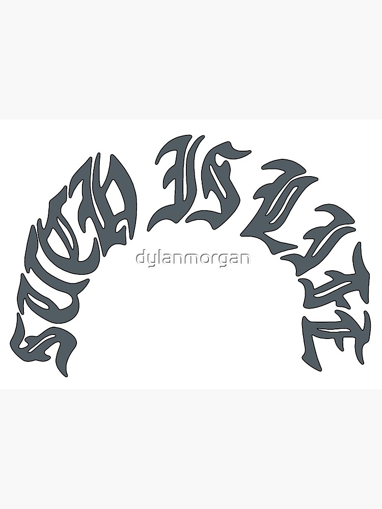 "Such is life - Ben Cousins Tattoo" Canvas Print by dylanmorgan | Redbubble