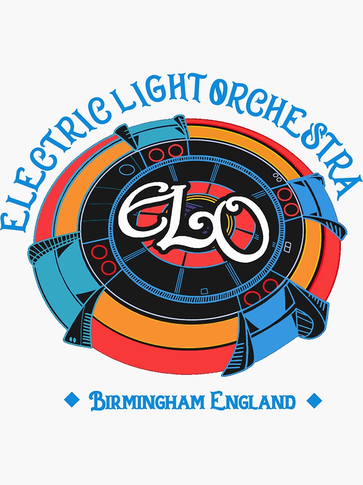 "ELO" Sticker for Sale by ElijahBarns | Redbubble
