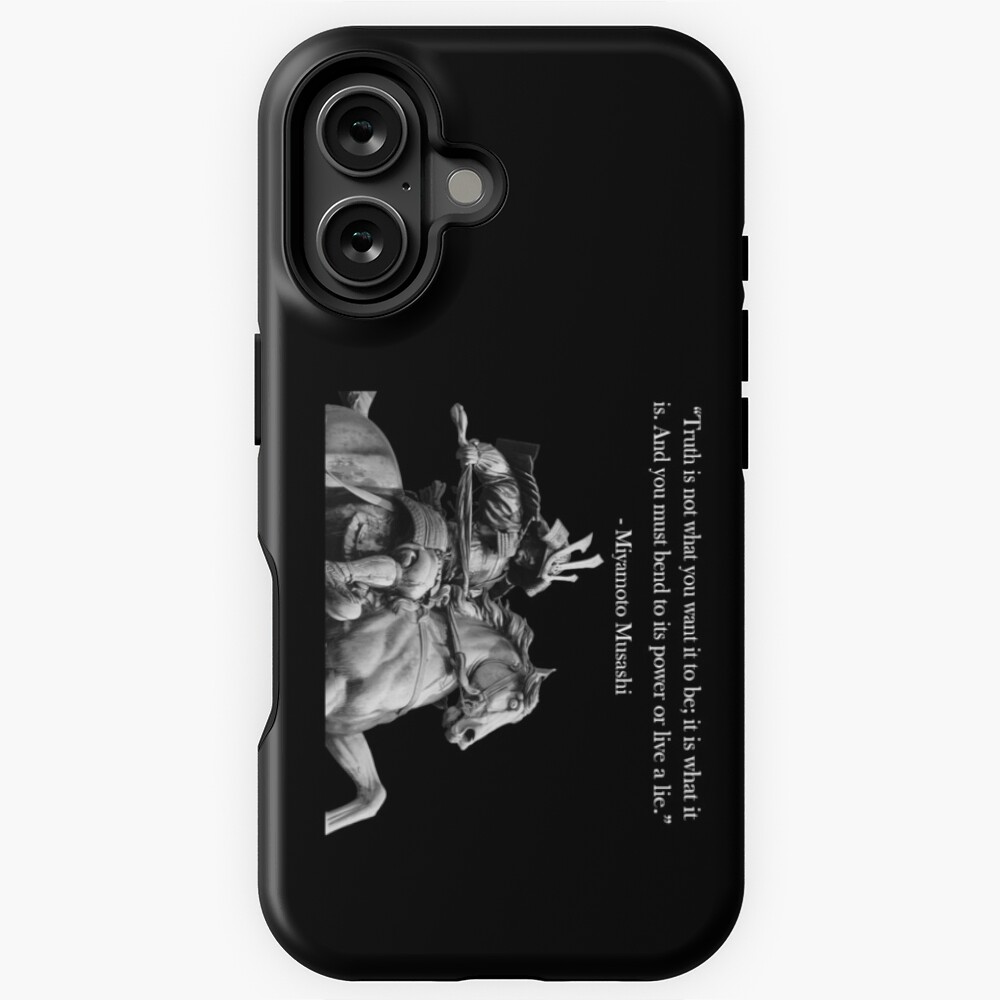 "Miyamoto Musashi Quote - Truth" Poster for Sale by Reed-Inc | Redbubble