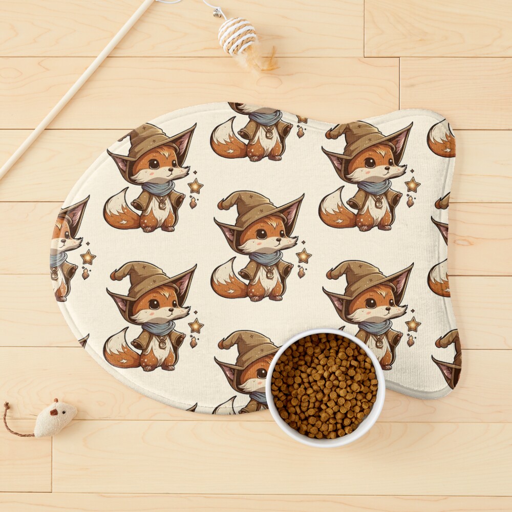 "Cute star wizard fox" Sticker for Sale by tunevisuals | Redbubble