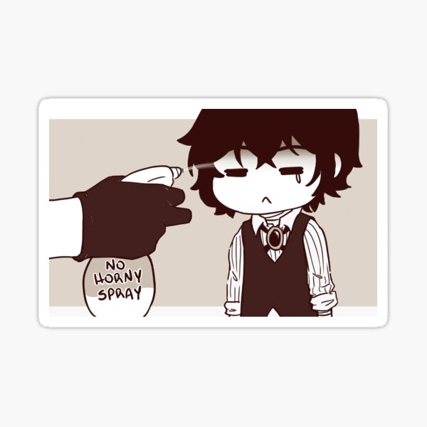 "dazai sticker" Sticker by petitemafia- | Redbubble
