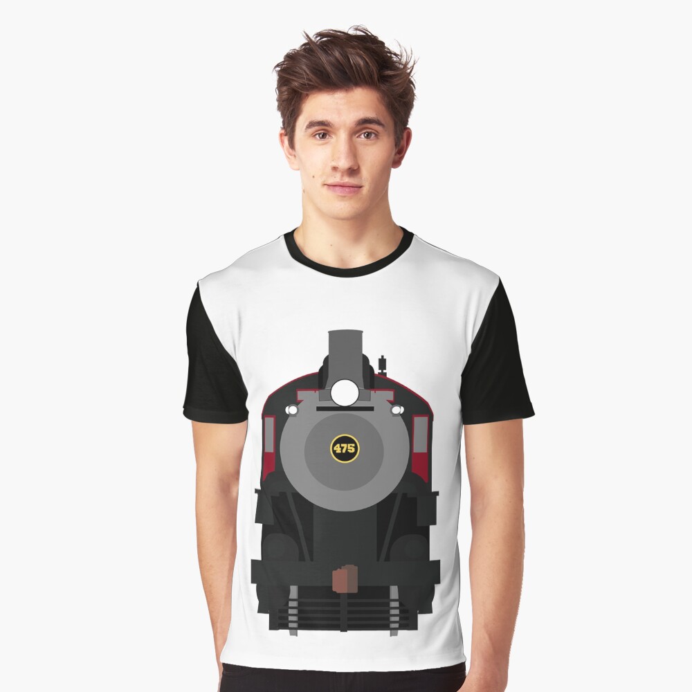 "Steam Locomotive #475" Sticker for Sale by AmtrakGuy365 | Redbubble