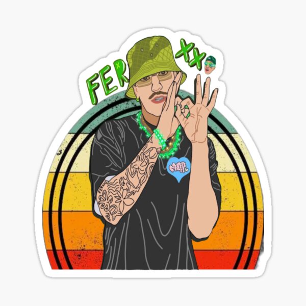 "Ferxxo" Sticker for Sale by LiveCrazy12 | Redbubble
