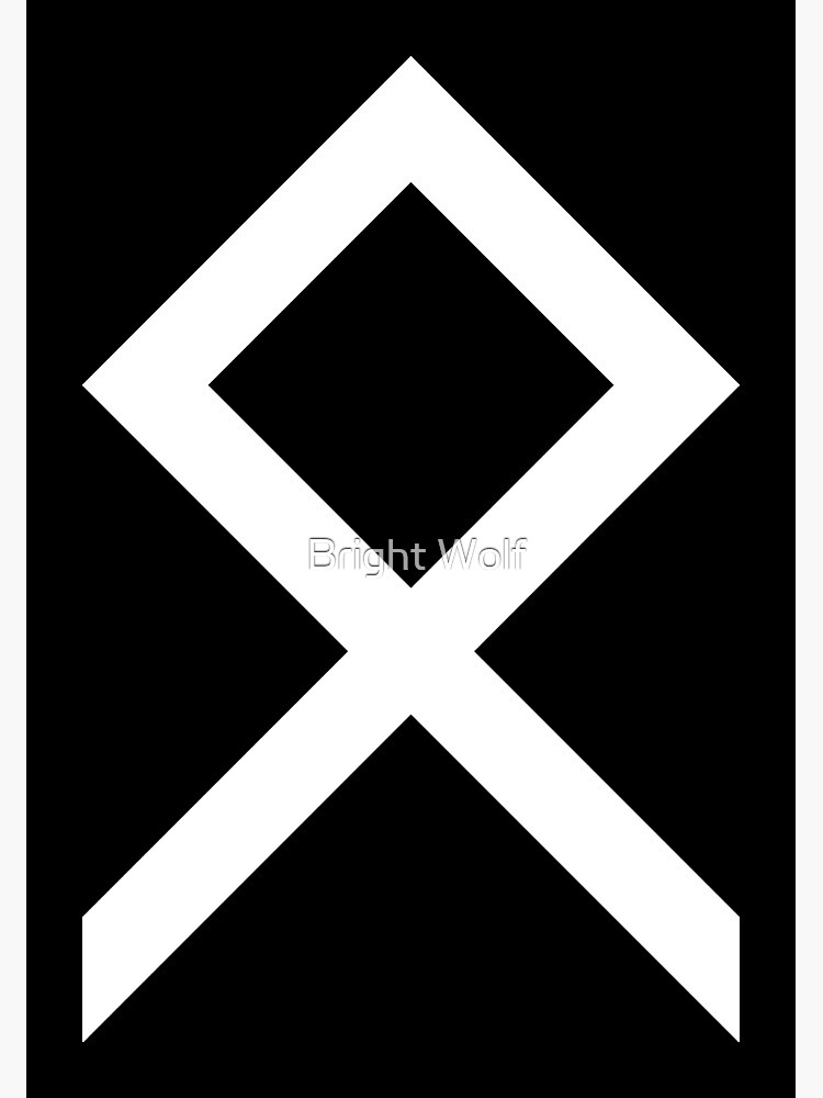 "OTHALA Rune " Art Print for Sale by FireWolfNath | Redbubble