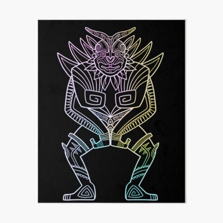 "Tribal Psychedelic Godhead." Art Board Print for Sale by Doming-Go ...