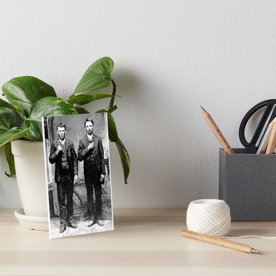 "Brothers Frank and Jesse James 1872" Sticker for Sale by Daniel ...