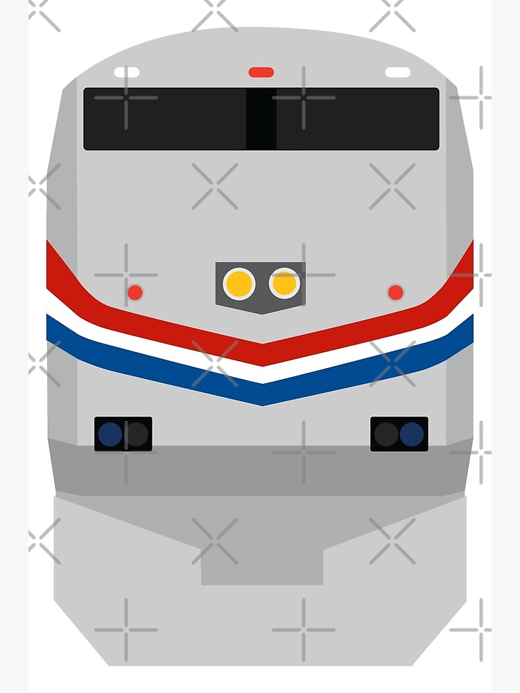 "Red, White, & Blue P40DC" Poster for Sale by AmtrakGuy365 | Redbubble