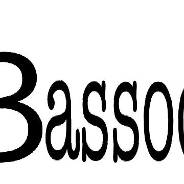 "Bassoon Decal" Sticker for Sale by Natnarratives | Redbubble