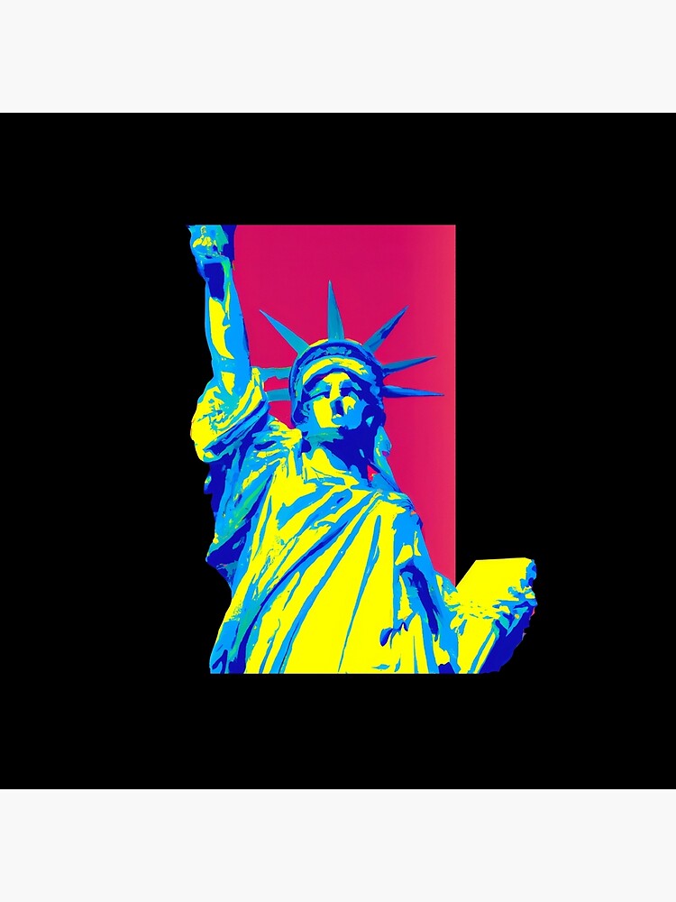 "Statue of Liberty - Pop Art" Art Board Print for Sale by INBIPE ...
