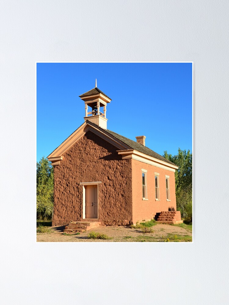 "Old western school house 1886" Poster for Sale by dltphoto | Redbubble